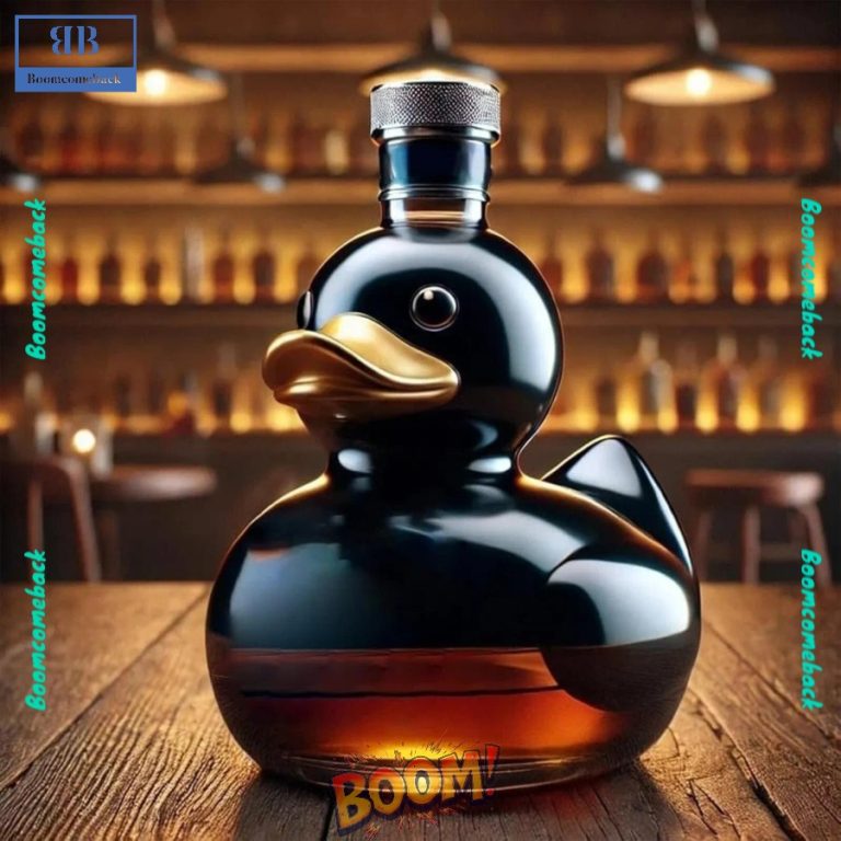 3D Duck Shaped Transparent Glass Whiskey Decanter Gift - Boomcomeback